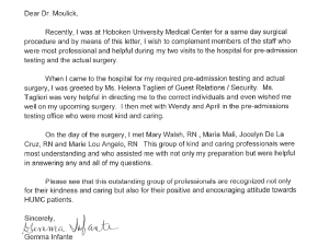 Patient Testimonials - CarePoint Health