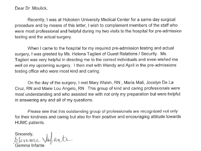 Patient Testimonials - CarePoint Health